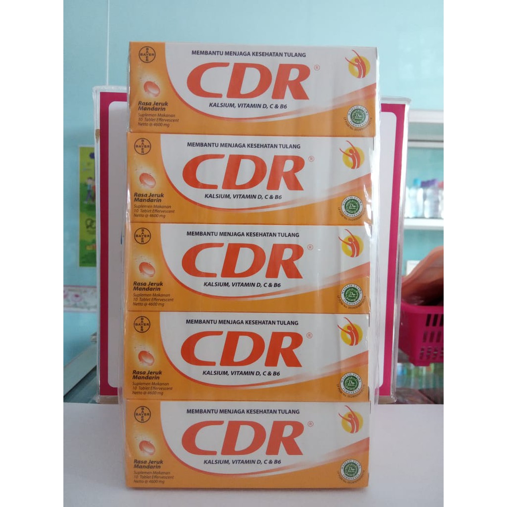Cdr EFFERVESCENT @ 10 แท็บเล็ต / แท็บเล็ตมัลติวิตามิน | Shopee Thailand