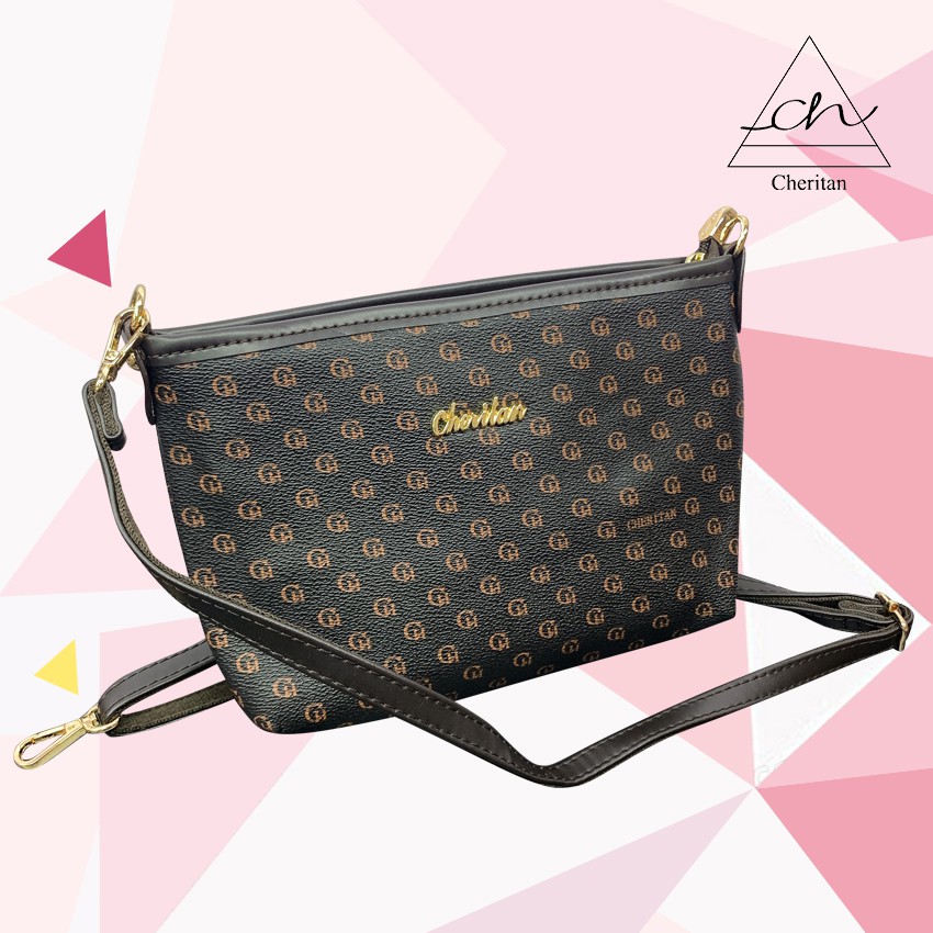 Cheritan ถูกมาก สะพายข้าง มีสายสะพายยาว ของแท้ s3 | Shopee Thailand