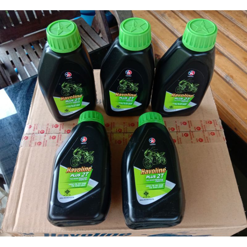 5 กระป๋อง น้ำมัน 2t CALTEX | Shopee Thailand