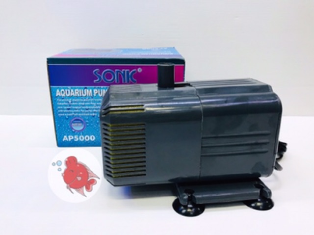 ปั๊มน้ำ ปลา โซนิค Sonic AP5000 ตัวกรองที่หน้าปั๊ม แรงดันน้ำ 2,700ลิตร ...