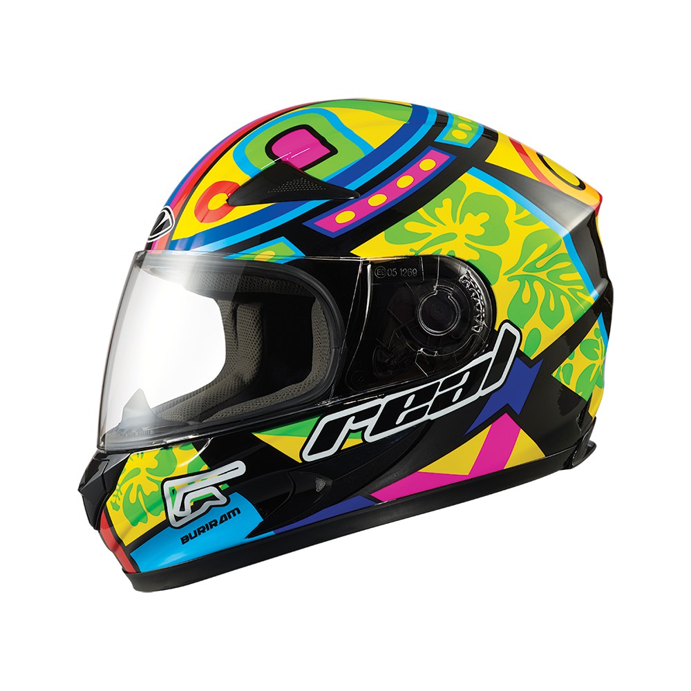 REAL Helmets หมวกกันน๊อก - Hornet - Burirum (เหลือง) (Size M) | Shopee ...