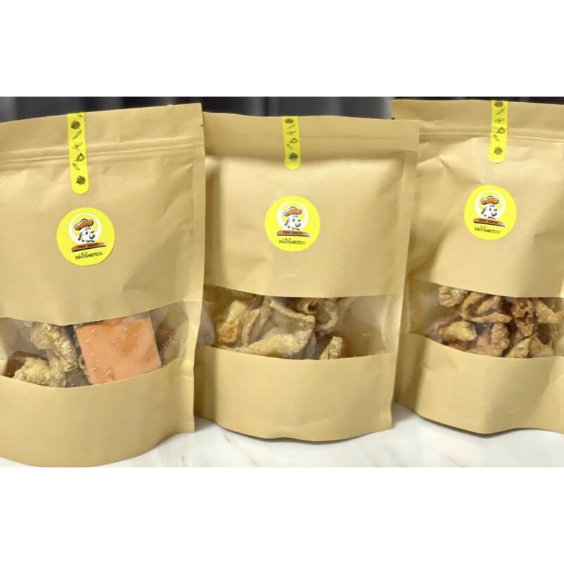หนังไก่กรอบ PAPA Snacks (ผ่านมาตรฐาน อย. ) ขนาด 85 กรัม | Shopee Thailand