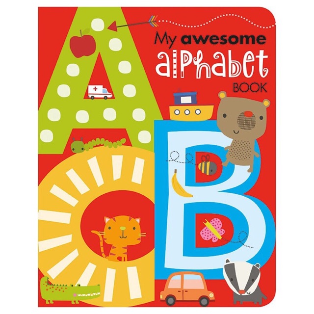 My Awesome Alphabet Book หนังสือสอน A-Z ในรูปแบบที่แตกต่างจากหนังสือ ...