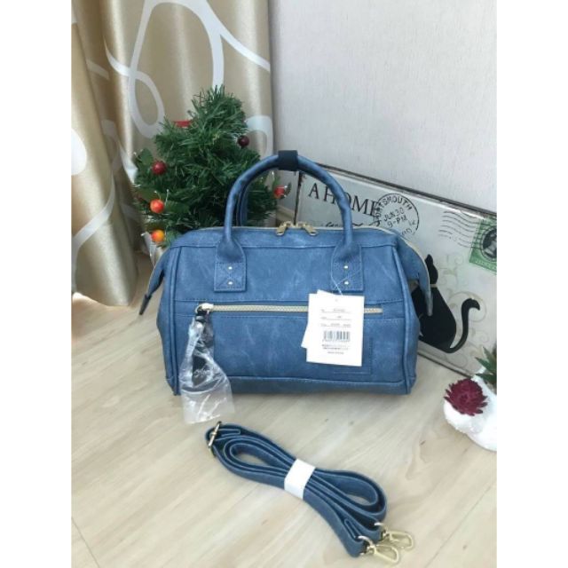 Anello polyester 2 way mini boston bag จากแบรนด์ดังในประเทศญี่ปุ่น ...