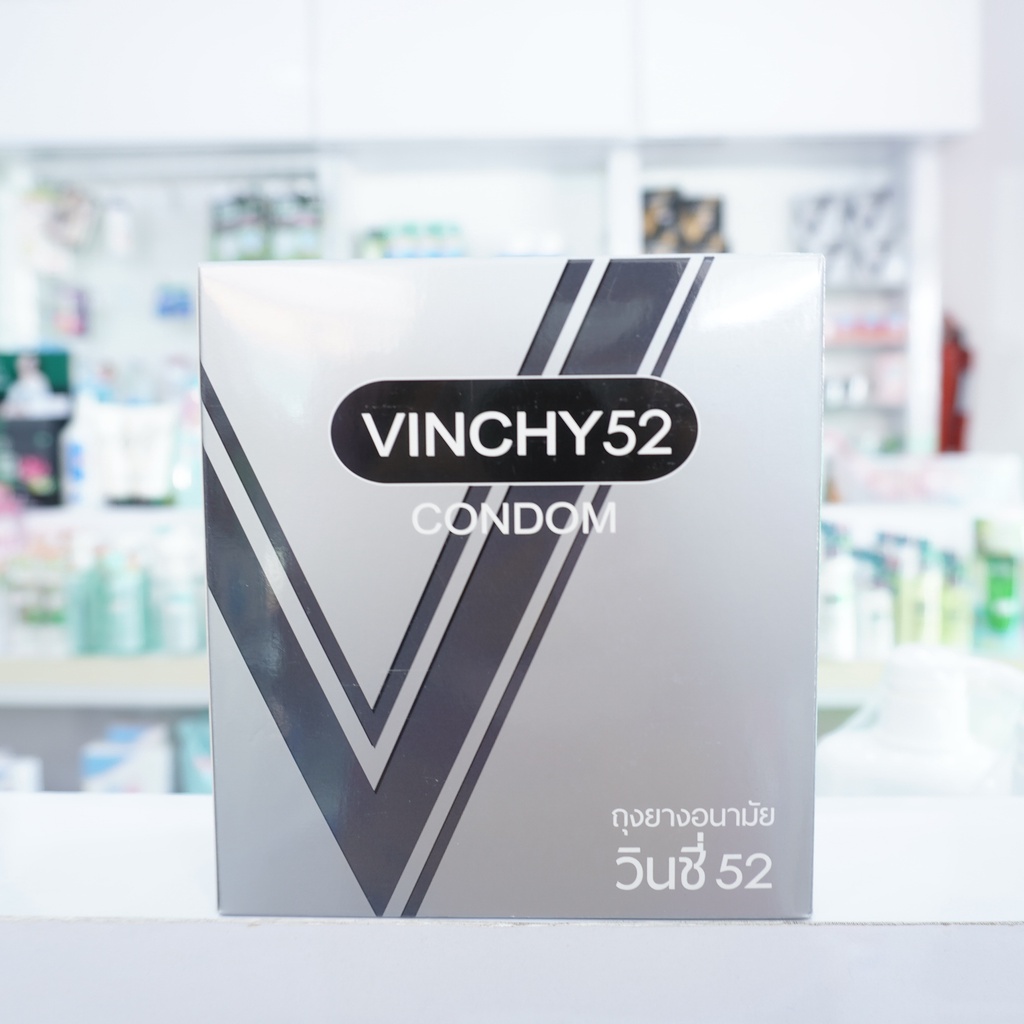 Vinchy วินชี่ 52 มม. ผิวเรียบ 12กล่อง/36ชิ้น ( ไม่ระบุสินค้าหน้ากล่อง ...