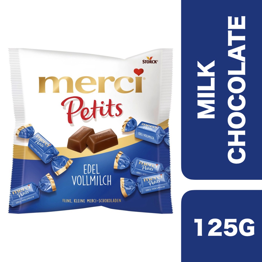 Merci Petits Milk Chocolate 125g ++ เมอร์ซี่เพอทิตส์ ช็อกโกแลตนม 125 ...