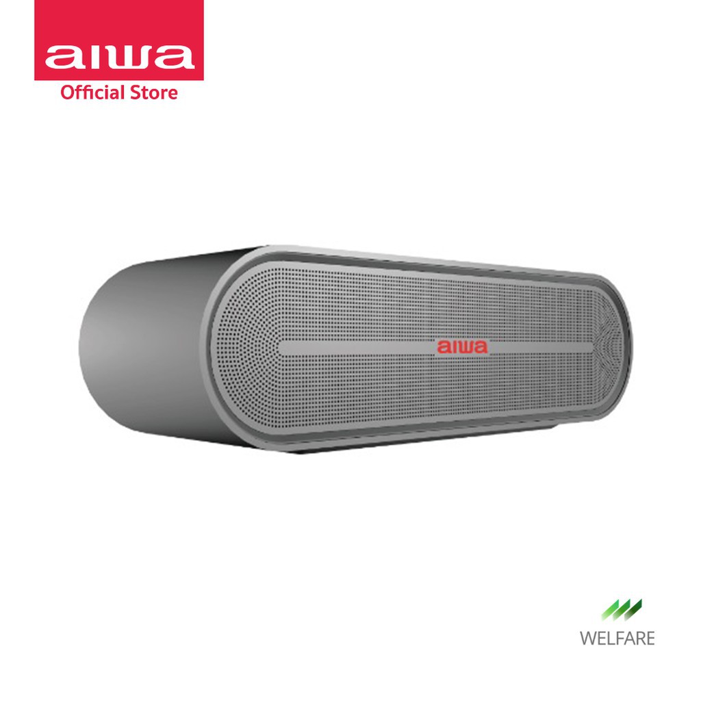 ♘[ผ่อน 0%] AIWA SB-X100 Bluetooth Speaker ลำโพงบลูทูธพกพา BASS++ ...