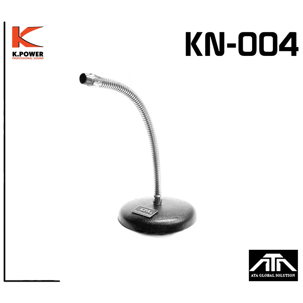 ขาไมค์ตั้งโต๊ะ K.POWER KN-004 ฐานกลม พร้อมใช้ ขาไมค์ตั้งโต๊ะ **อย่างดี** ยี่ห้อ K.POWER ฐานเหล็ก ...