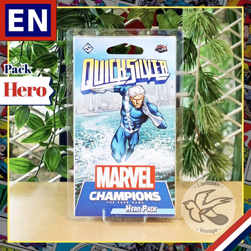 Marvel Champions LCG The Card Game – Quicksilver Hero Pack [Boardgame ...