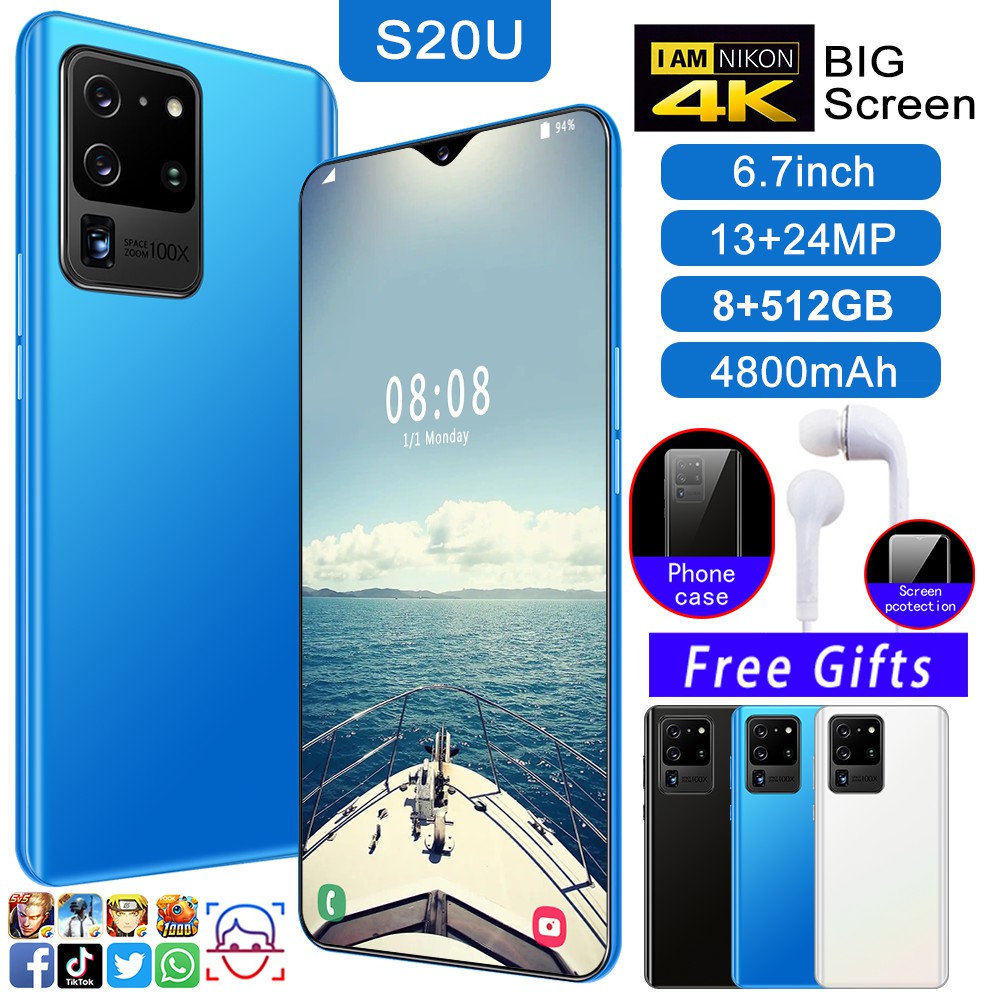 s20u โทรศัพท์ล่าสุด mobile phone มือถือราคาถูก โทรศัพท เครื่องใหม่ เครื่องแท้ ของแท้ 100% 6.7 ...