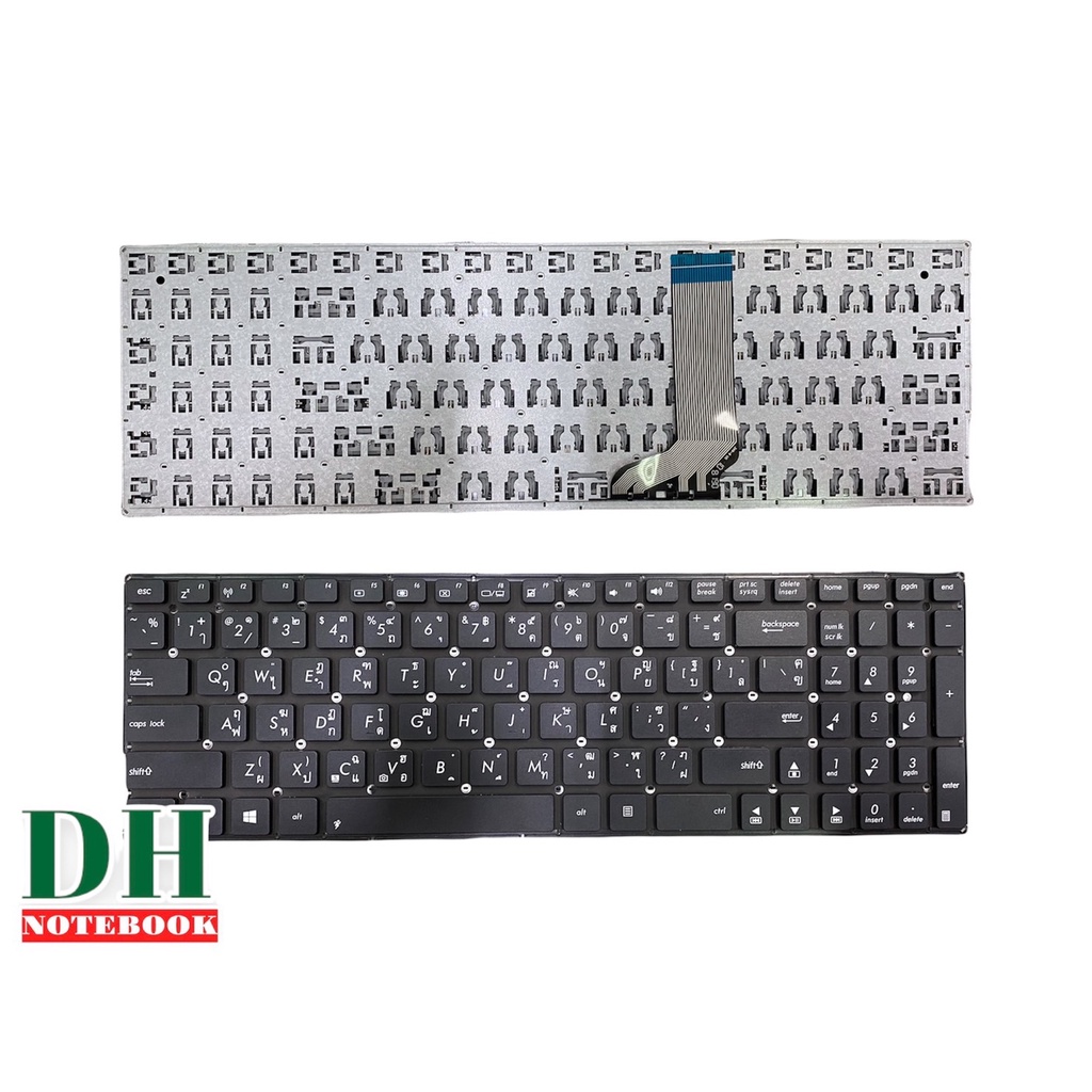 คีย์บอร์ดโน๊ตบุ๊ค keyboard Asus K556 K556U K556UA K556UB K556UF K556UJ ...