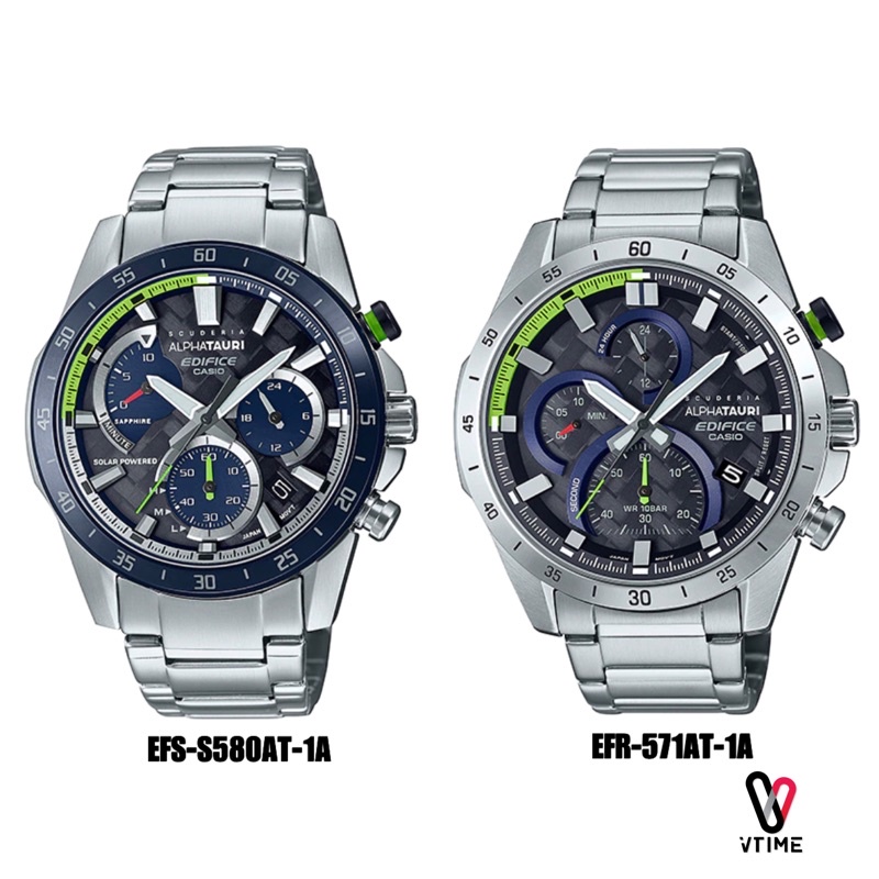 EDIFICE Scuderia Alpha Tauri รุ่น EFS-S580AT-1A | EFR-571AT-1A Limited ...