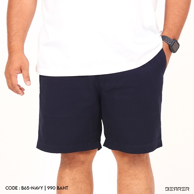 กางเกงชิโน่ขาสั้นเอวยืด ไซซ์ใหญ่ [BERRER OFFICIAL STORE] | Shopee Thailand