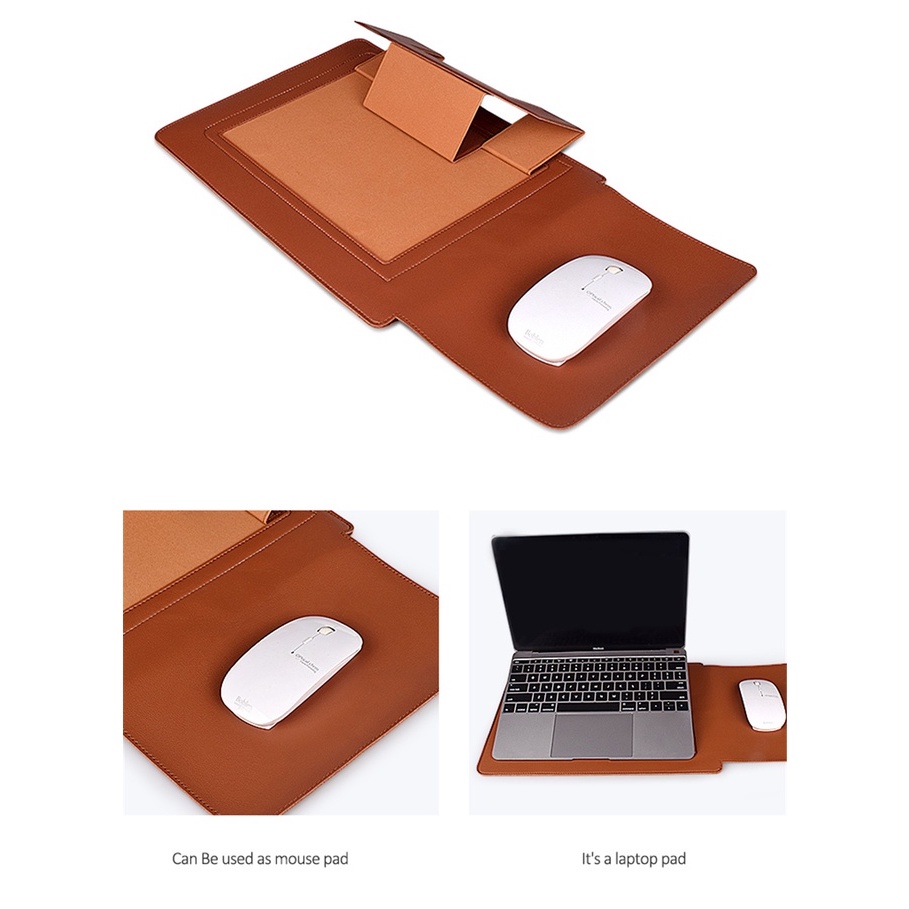 พร้อมส่ง 】กระเป๋า ซองหนัง สำหรับ MB Air 13.3 Pro 13 15 16 โน็ตบุ๊ค Wiwu ...