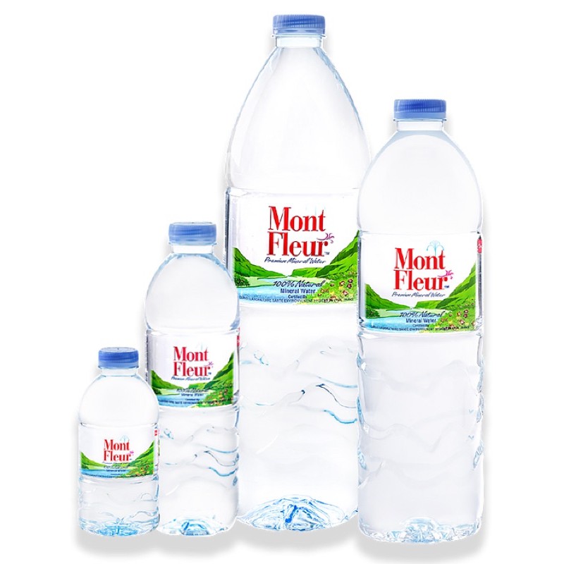 น้ำแร่ธรรมชาติมองต์เฟลอ MontFleur Mineral Water | Shopee Thailand