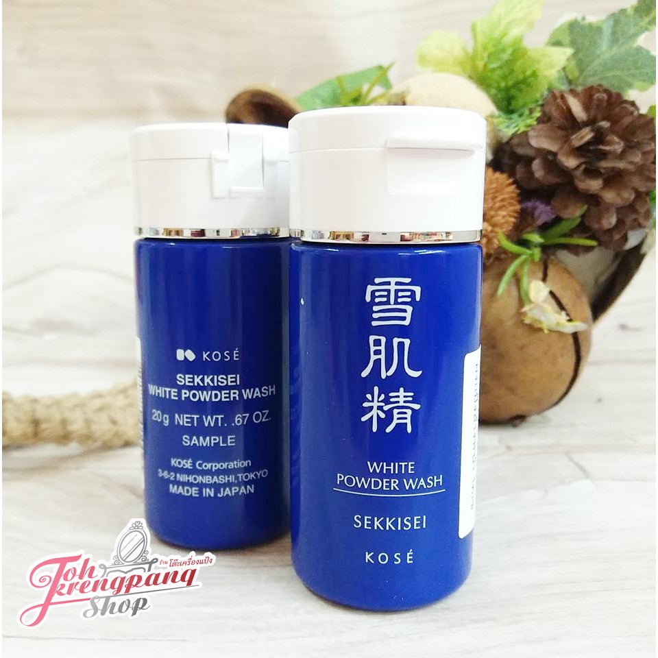 ของแท้ พร้อมส่งค่ะ Kose Sekkisei Facial Powder Wash 20g | Shopee Thailand