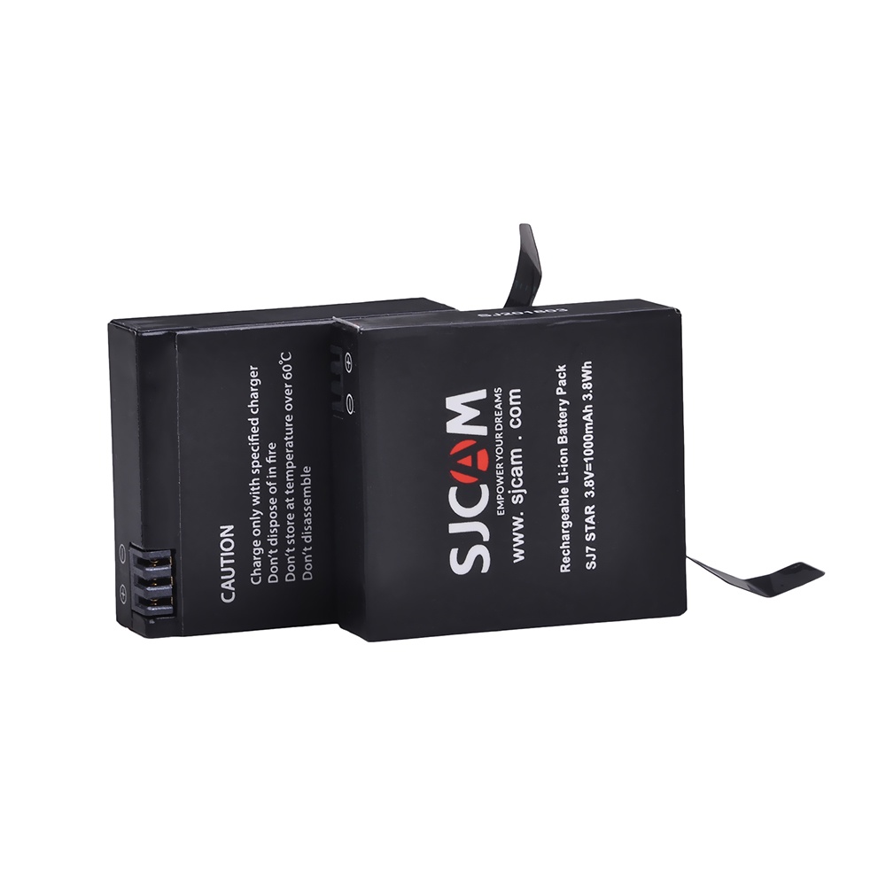 แบตเตอรี่ SJ7 พร้อมแท่นชาร์จ LED 3 ช่องสำหรับกล้อง SJCAM SJ7 Star ...
