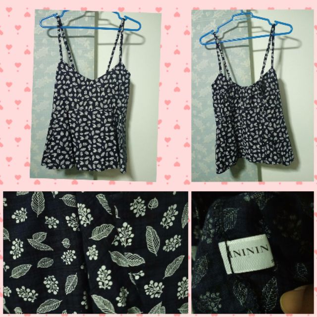 สายเดี่ยว แบรนด์เกาหลี NiNiNiN | Shopee Thailand