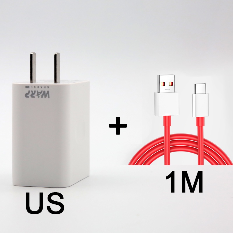Oneplus Original Warp Charger Charge 5V / 6A 30W USB Quick Wall Socket ...