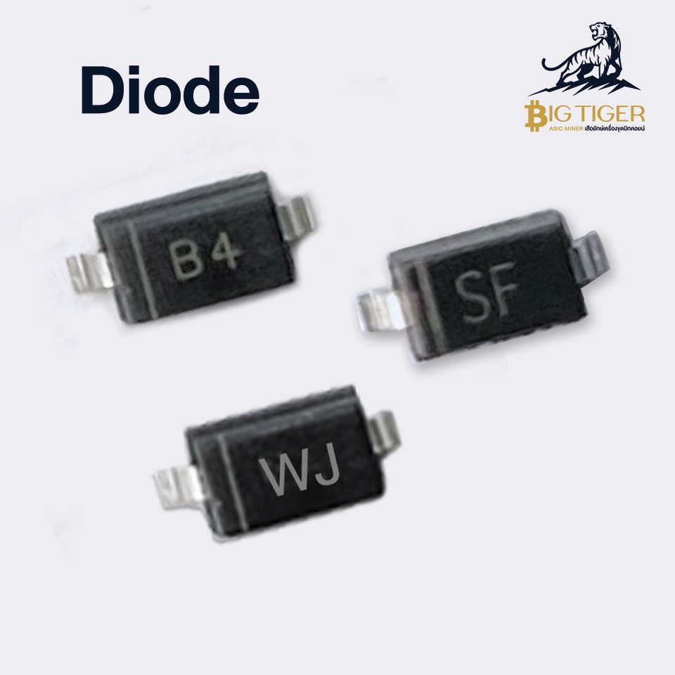 (10ตัว) อะไหล่ Diode MBR0540W (B4) ,B0540WS (SF) ,BZT52C (WJ) พร้อมส่ง ...