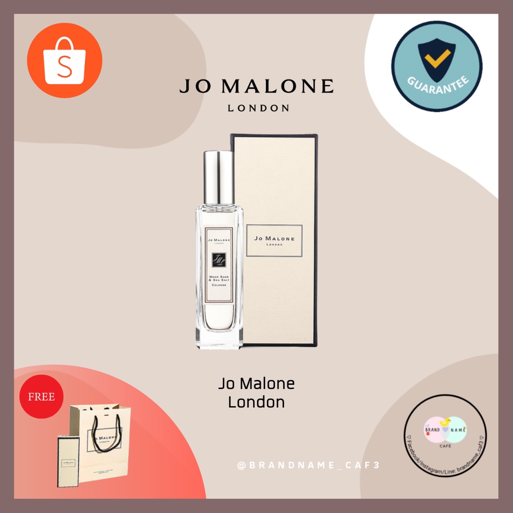 [Kingpower tag] Jo Malone Wood Sage & Sea Salt Cologne 30ml. พร้อมส่ง ...