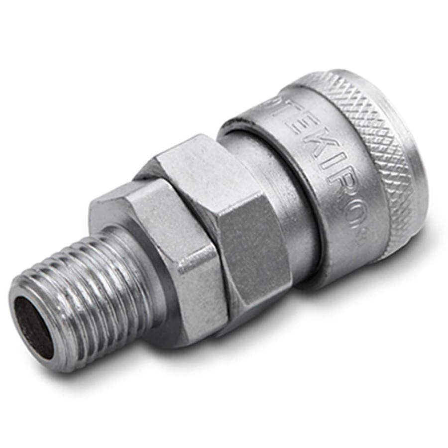 ข ้ อต ่ อท ่ อลม Tekiro 2 ขั ้ นตอน - 2-Touch Quick Coupler SM 20 SM20 ...