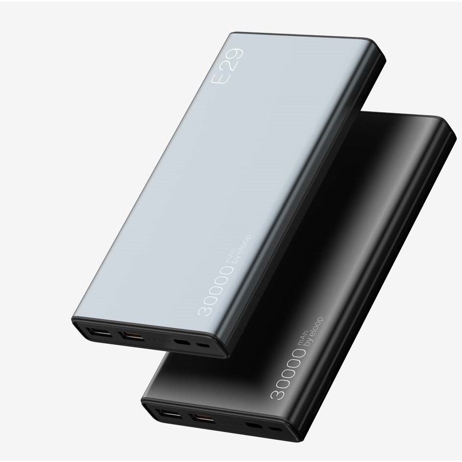 Eloop E29 แบตสำรอง 30000mAh QC 3.0 PD 18W Power Bank ชาร์จเร็ว พาวเวอร์แบงค์ ของ | Shopee Thailand