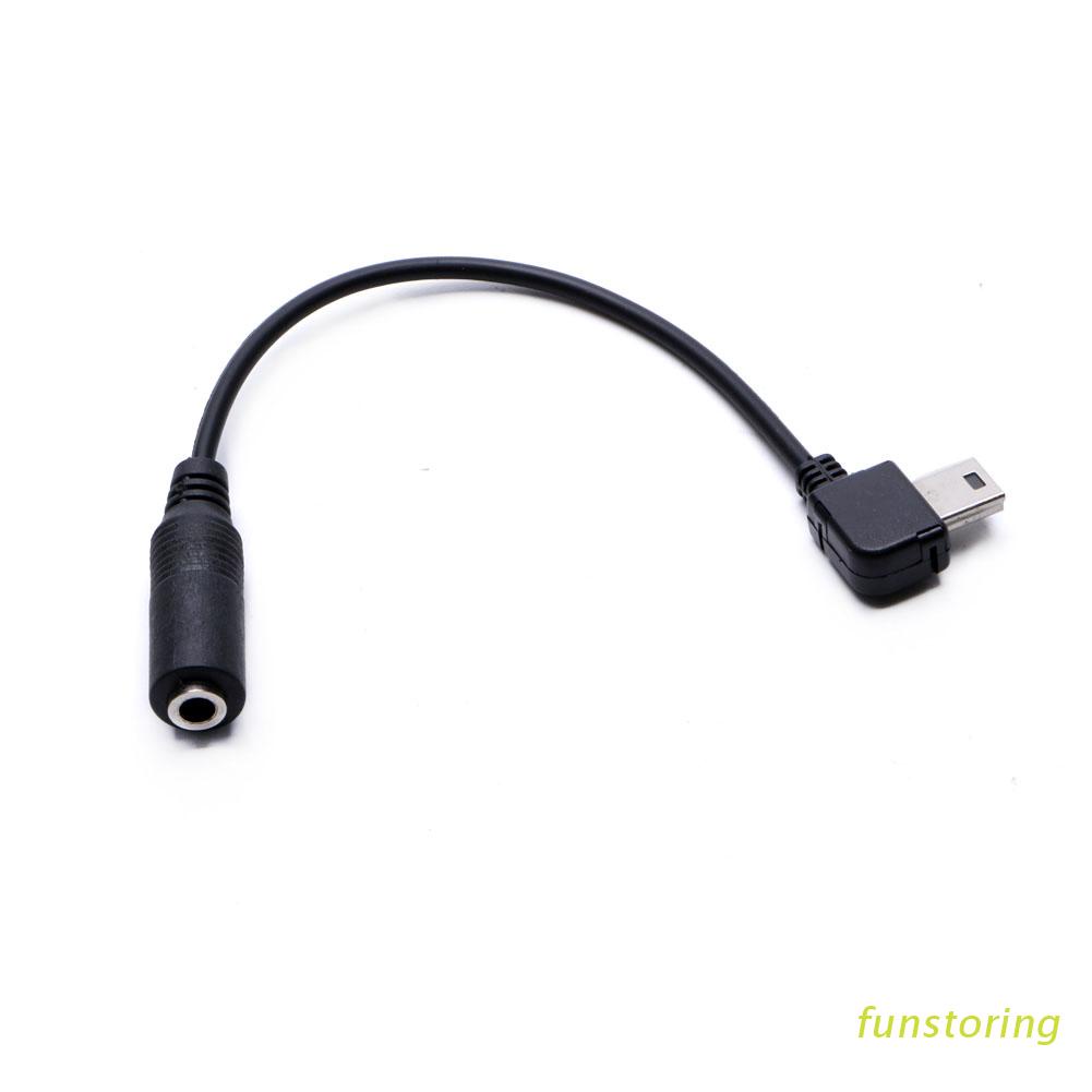 FUN 3.5mm Mini USB Microphone Mic Adapter Cable for GoPro Hero 3 3+ 4 ...