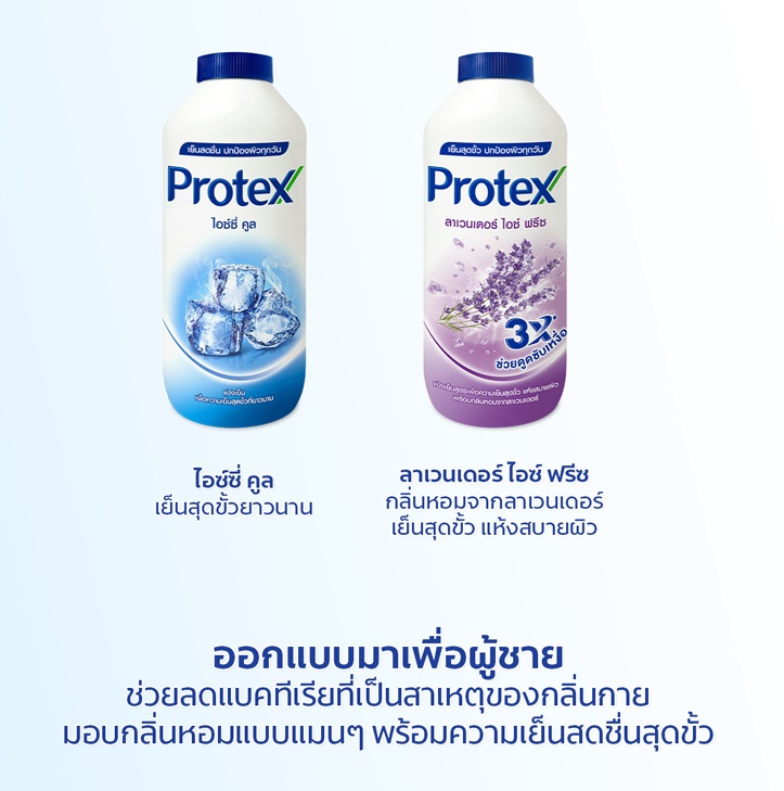 Protex แป้งเย็น โพรเทคส์ เมนทอล แคปซูล ฟลอรัล พิ้งค์ 280 ก. รวม 2 ขวด ช่วยให้รู้สึกเย็นสดชื่น ...