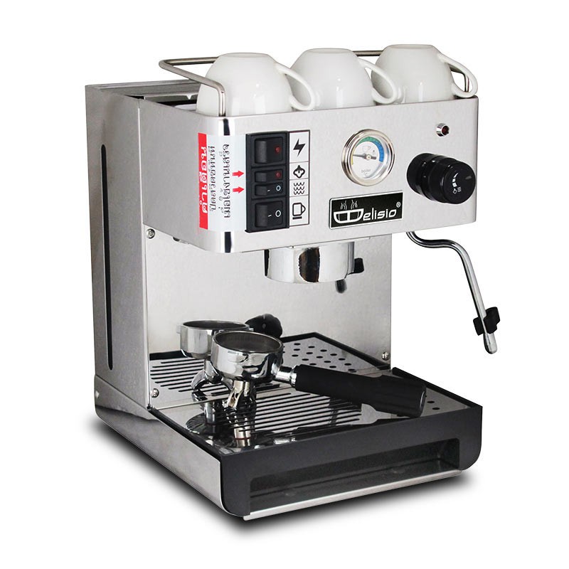 เครื่องชงกาแฟดีลิซิโอ้ เอสเปรสโซ่ 1 หัวกรุ๊ป DELISIO | Shopee Thailand