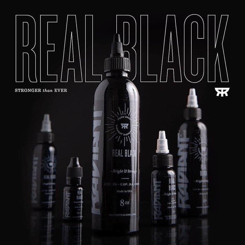 Radiant Real Black 8oz สีดำ ขนาด 8 oz Made in USA | Shopee Thailand