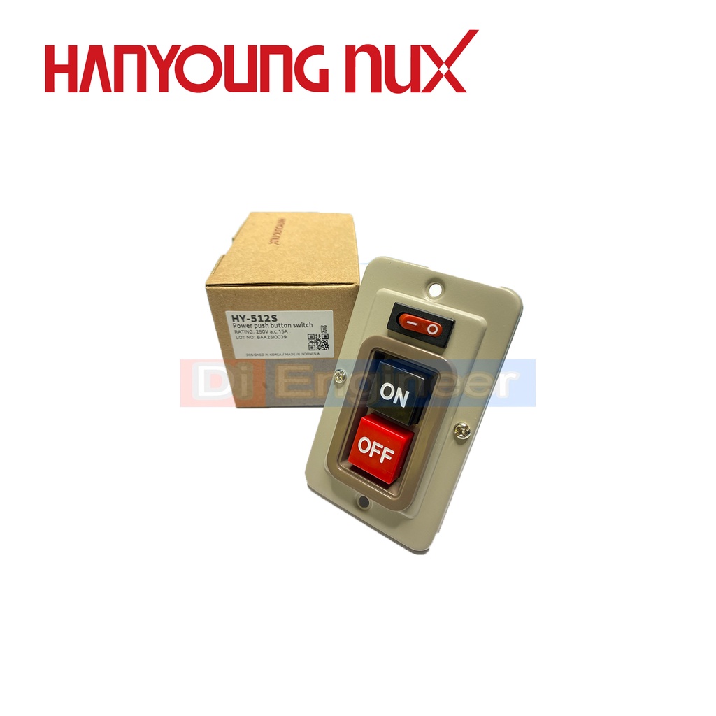 Power Switch HY Series สวิตซ์ปุ่มกดเพาเวอร์ ยี่ห้อ Hanyoung nux ...