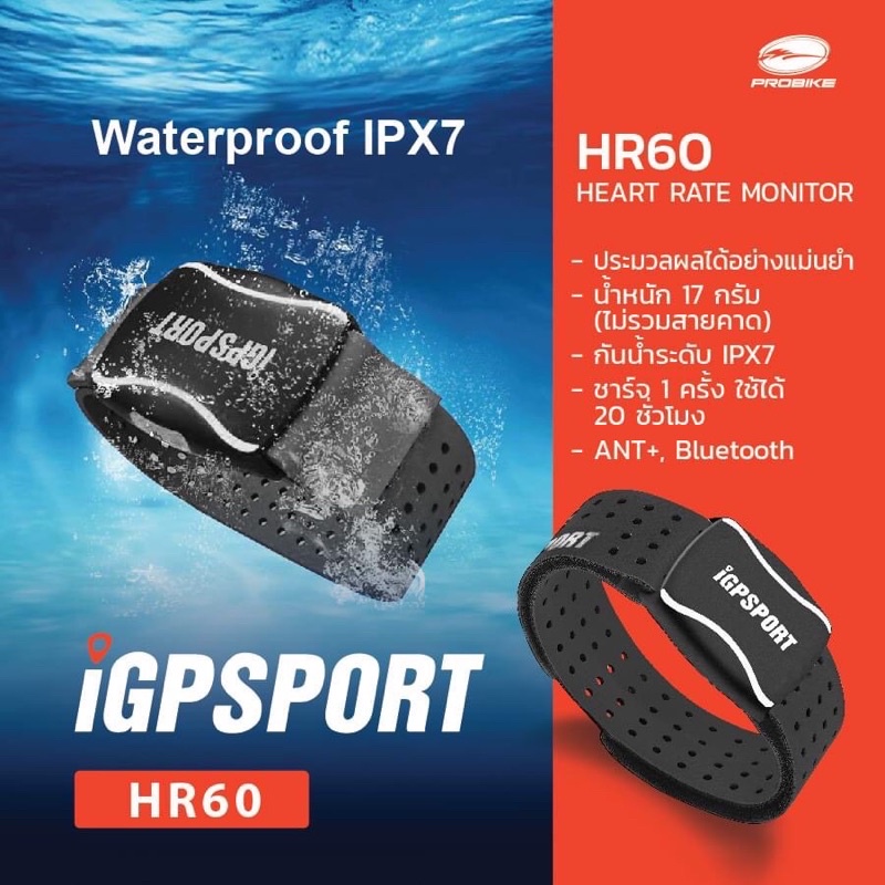 igpSport HR แบบคาดแขน | Shopee Thailand