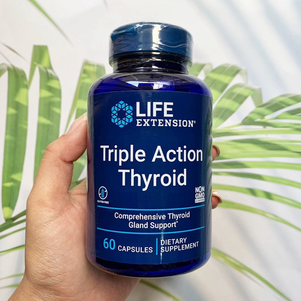 79% Sale!! EXP 05/2024 ผลิตภัณฑ์เสริมอาหาร Triple Action Thyroid 60 ...