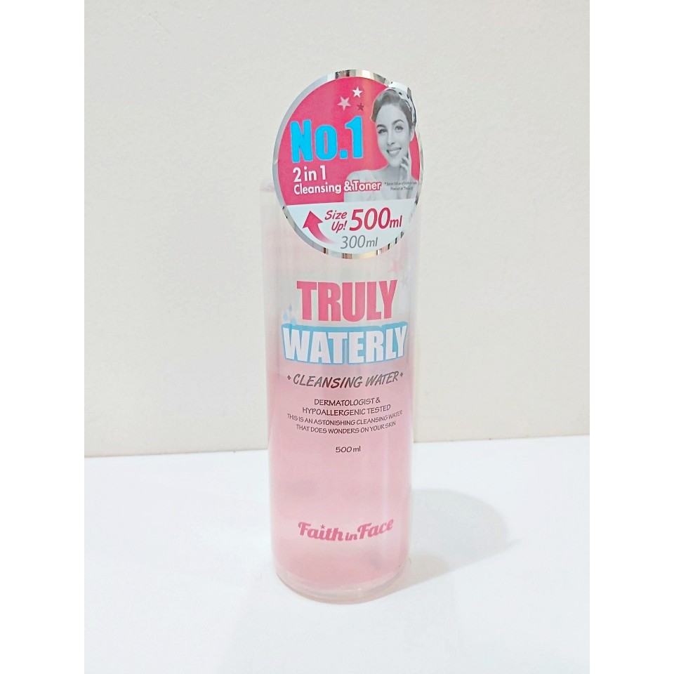 Faith in Face Truly Waterly Cleansing Water เฟธ อิน เฟส ทรูลี่ วอเทอร ...
