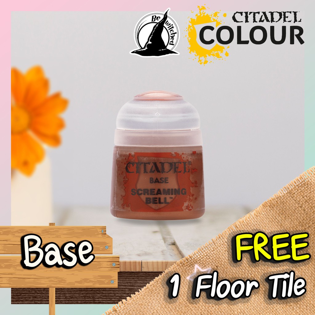 (Base) SCREAMING BELL : Citadel Paint แถมฟรี 1 Floor Tile | Shopee Thailand
