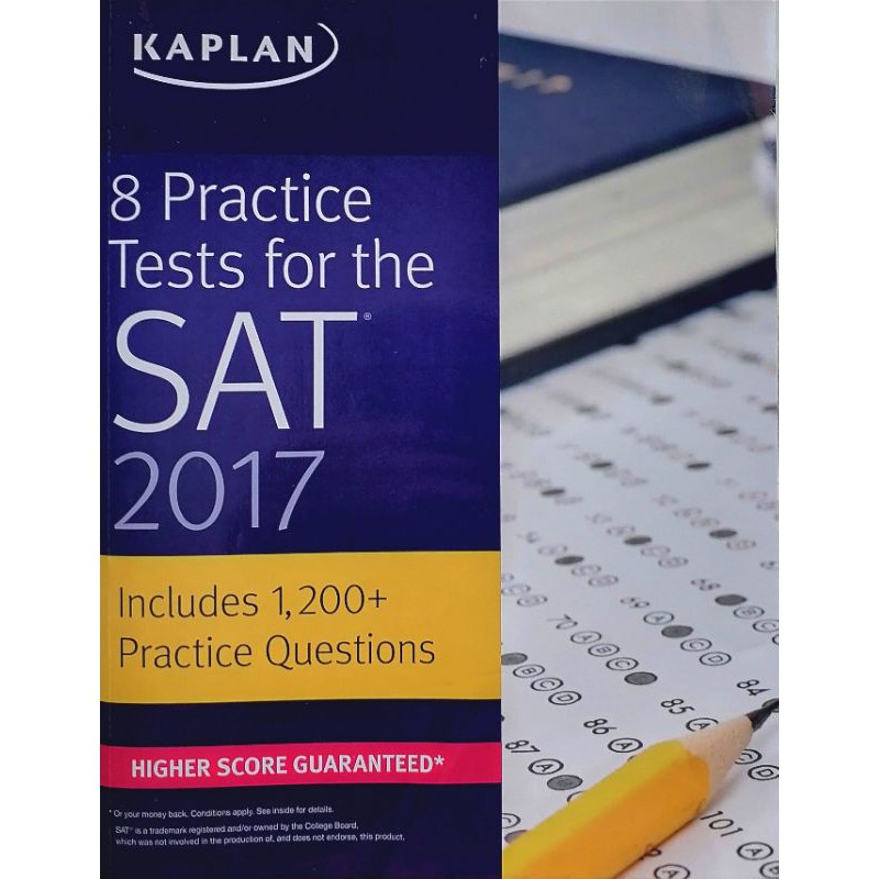 8 Practice Tests For SAT 2017 (อ่านรายละเอียด ก่อนซื้อ) | Shopee Thailand