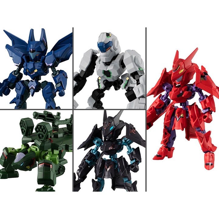 [พร้อมส่ง] Anima Gear - AnimaGear Set 03 - Bandai Shokugan - Candy Toy ...