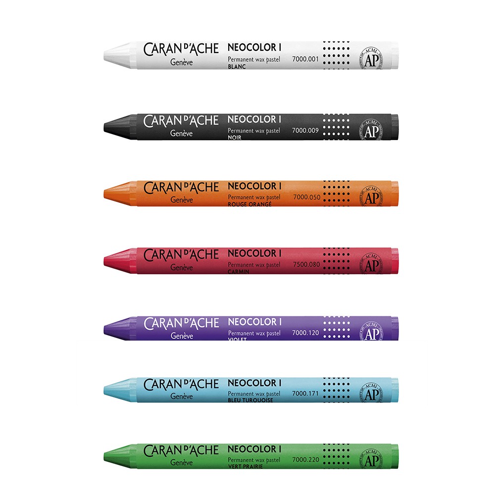 Caran D’arche(คารันดาช) สีเทียนกันน้ำ รุ่น Neocolor I แท่งปลีก มีให้ ...