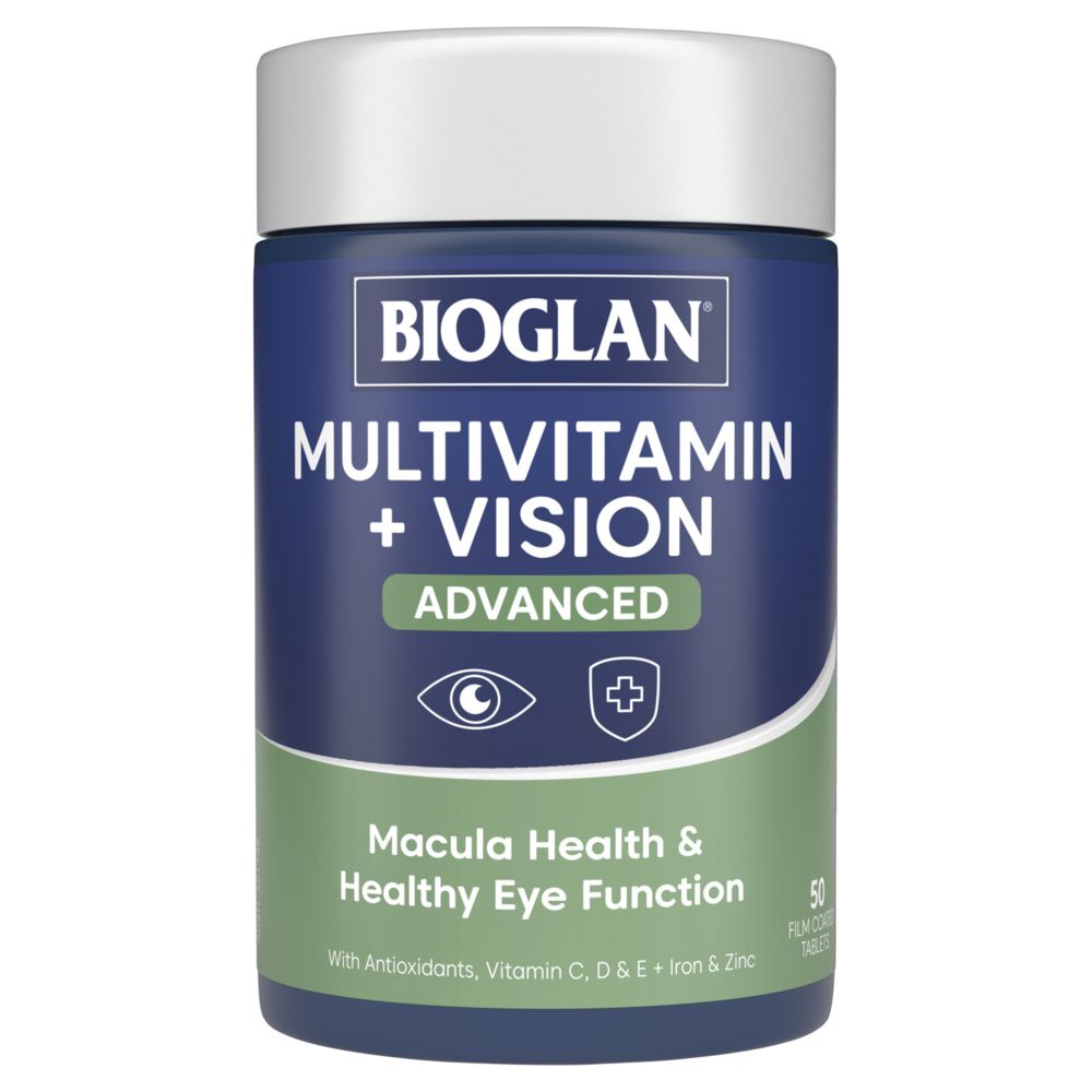 Bioglan Multi + Vision Advanced 50 Tablets | Shopee Thailand