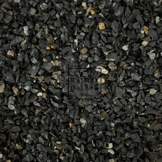 หินเกร็ดสีดำ ขนาด 0.3 mm. / 200 g. | Shopee Thailand