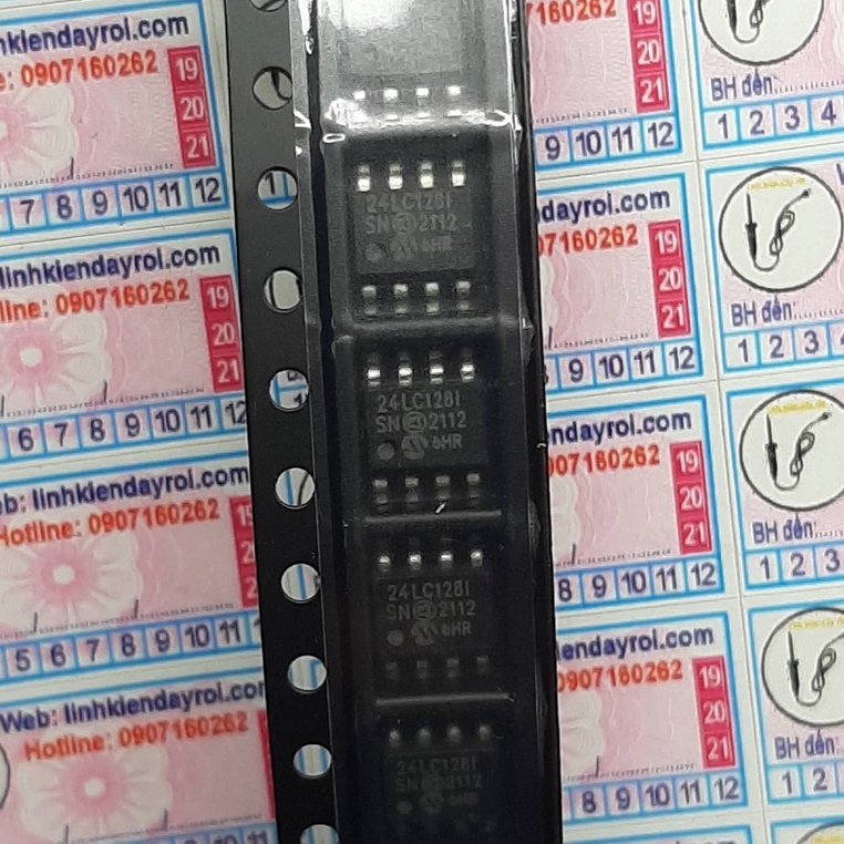 ส ่ วนประกอบอิเล ็ กทรอนิกส ์ EEPROM 24LC128-I-SN SOP-8 | Shopee Thailand