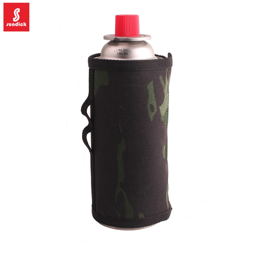 เคสหุ้มกระป๋องแก๊ส Sundick ผ้าหุ้มกระป๋องแก๊ส เคสหุ้มกระป๋องซาลาเปา เคสแก๊สซาลาเปา 230g. 450g ...