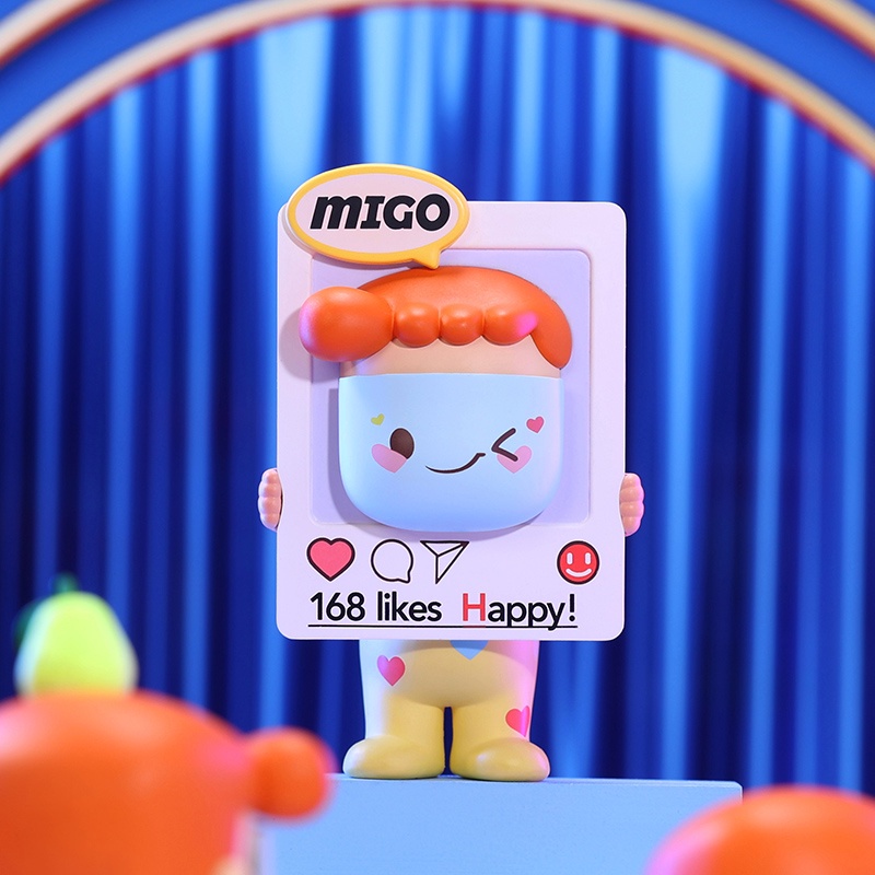 POPMART POPMART MIGO.mido Gemini Series Figure Blind box | Shopee Thailand