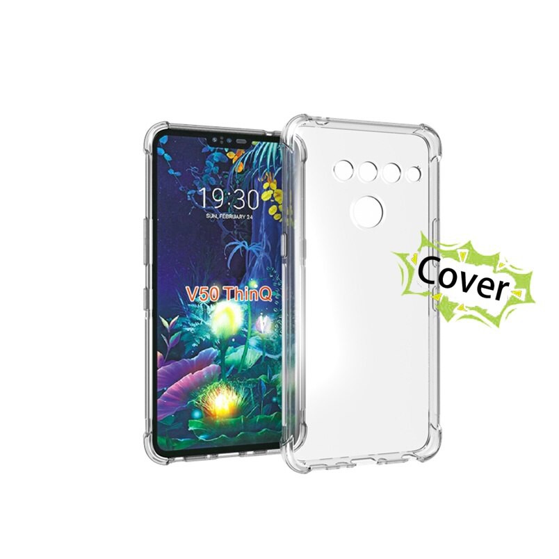 เคสโทรศัพท์ซิลิโคนแบบใสสําหรับ Lg V20 Mini / Q8 V9 V30 / V30S V40 V50 V60 Thinq | Shopee Thailand