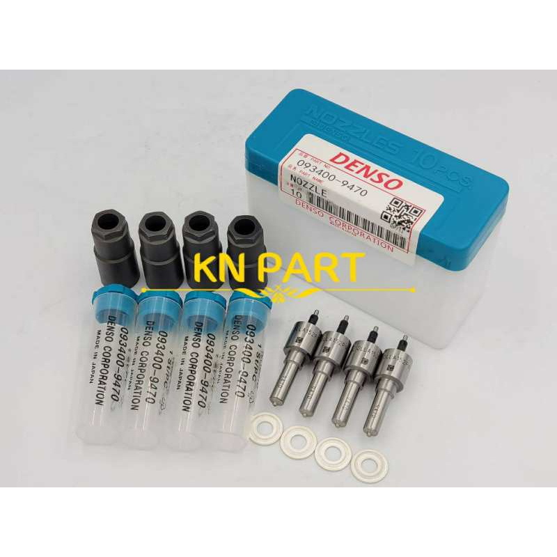 ชุดหัวฉีด Denso 947 พร้อมปลอกแท้+แหวนหัวฉีดแท้ (1 ชุดมี 4 หัว) รับ ...