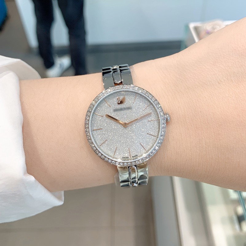 นาฬิกา Swarovski Austrian crystal 2020 นาฬิกาลมหายใจของทารกใหม่ นาฬิกา ...