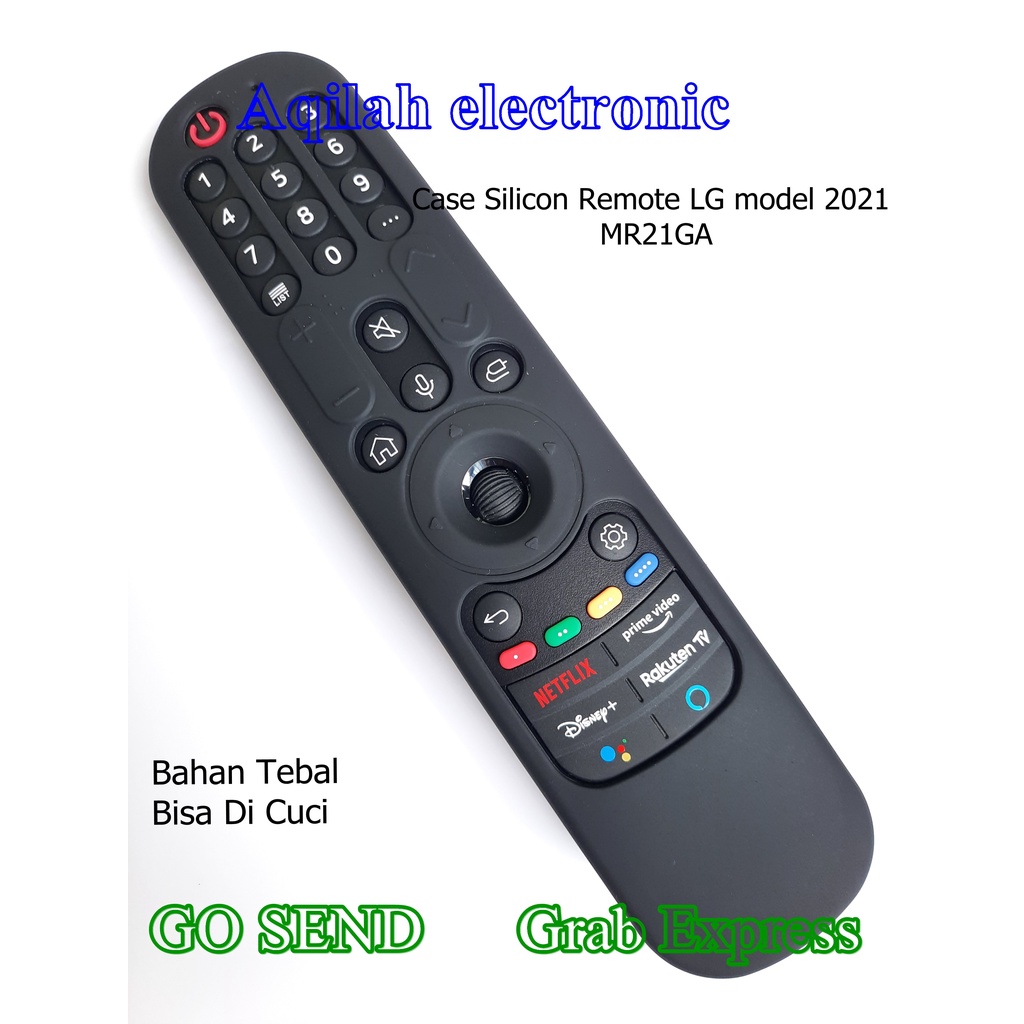 เคสรีโมททีวี ซิลิโคน LG MR21 AN-MR21GA/AN-MR21GC - เคสแบบเต็ม | Shopee Thailand