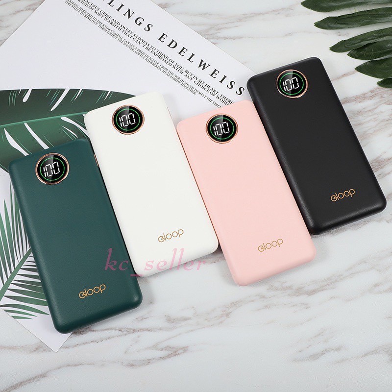 🔥โปรแรง!!!🔥[แนะนำ]🔥Eloop Power bank 30000mAh พร้อมส่ง4สีค่ะ🌟 รับประกัน ...