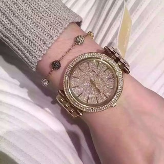 Michael Korsไมเคิล Kors นาฬิกาสุภาพสตรีเพชรนาฬิกาควอทซ์ MK3437 นางสาว ...